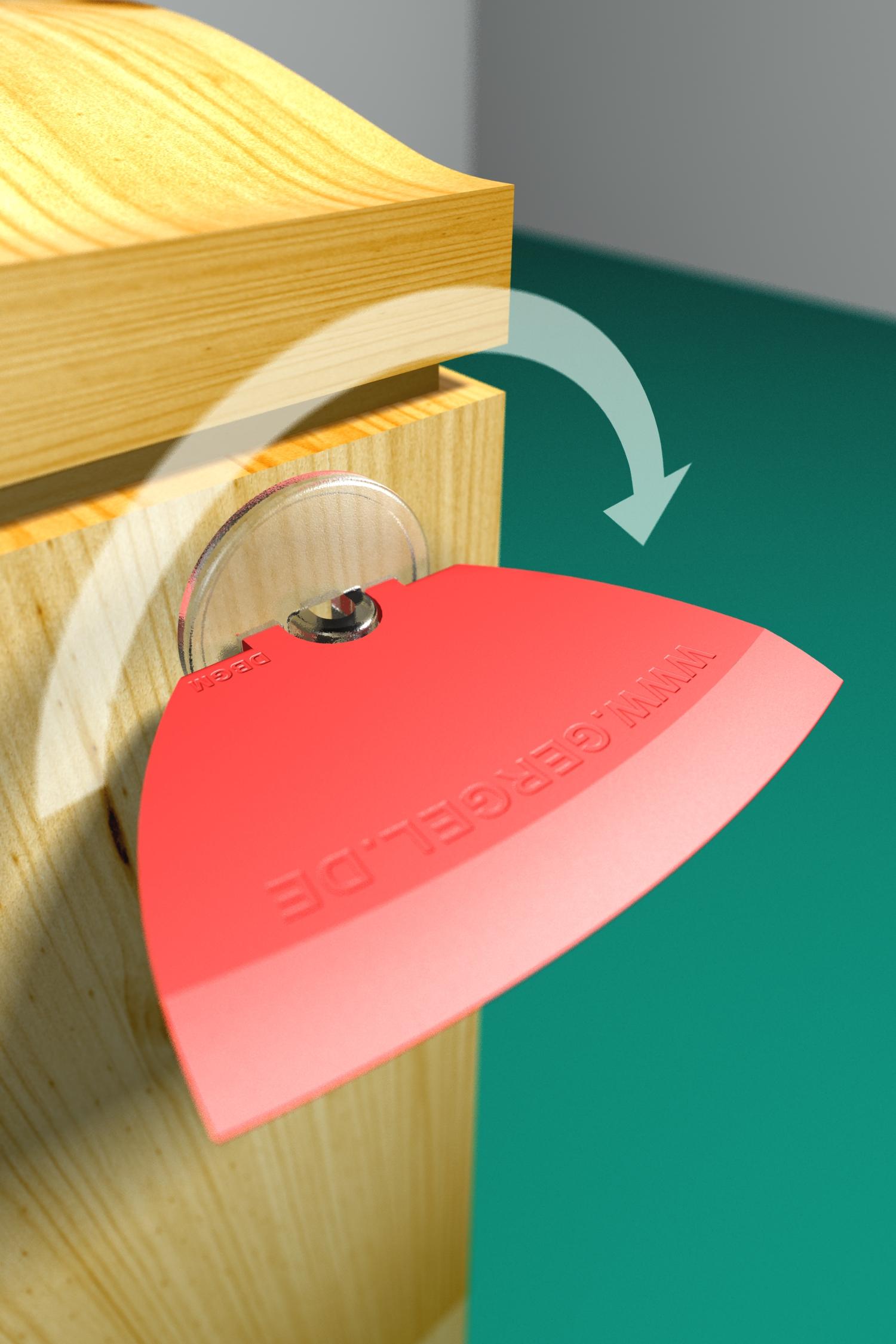 GERGEL® Adhesive Buttons removable